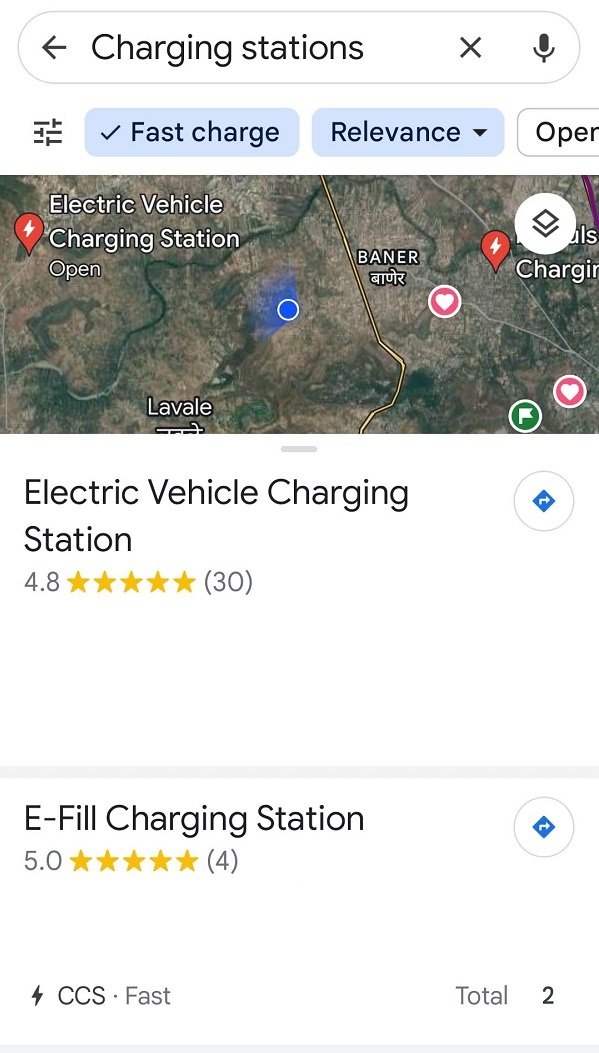 How to Find EV charging Stations on Google Maps